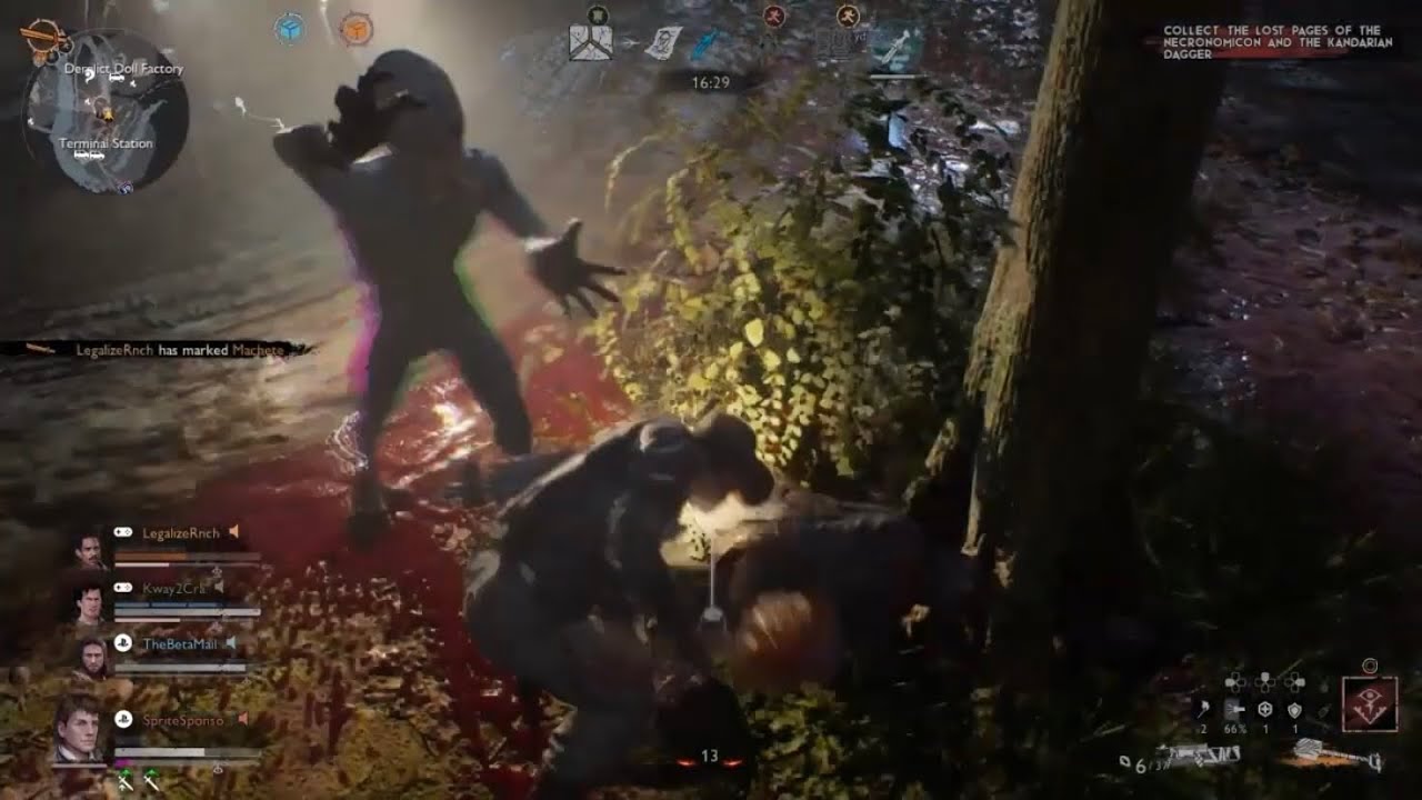 Evil Dead: The Game | Ed Getley Gameplay | Remington Rapids - YouTube