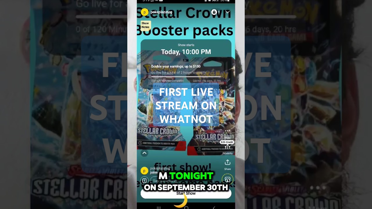 link to our first WhatNot stream! https://whatnot.com/s/mxtFjgvL - YouTube