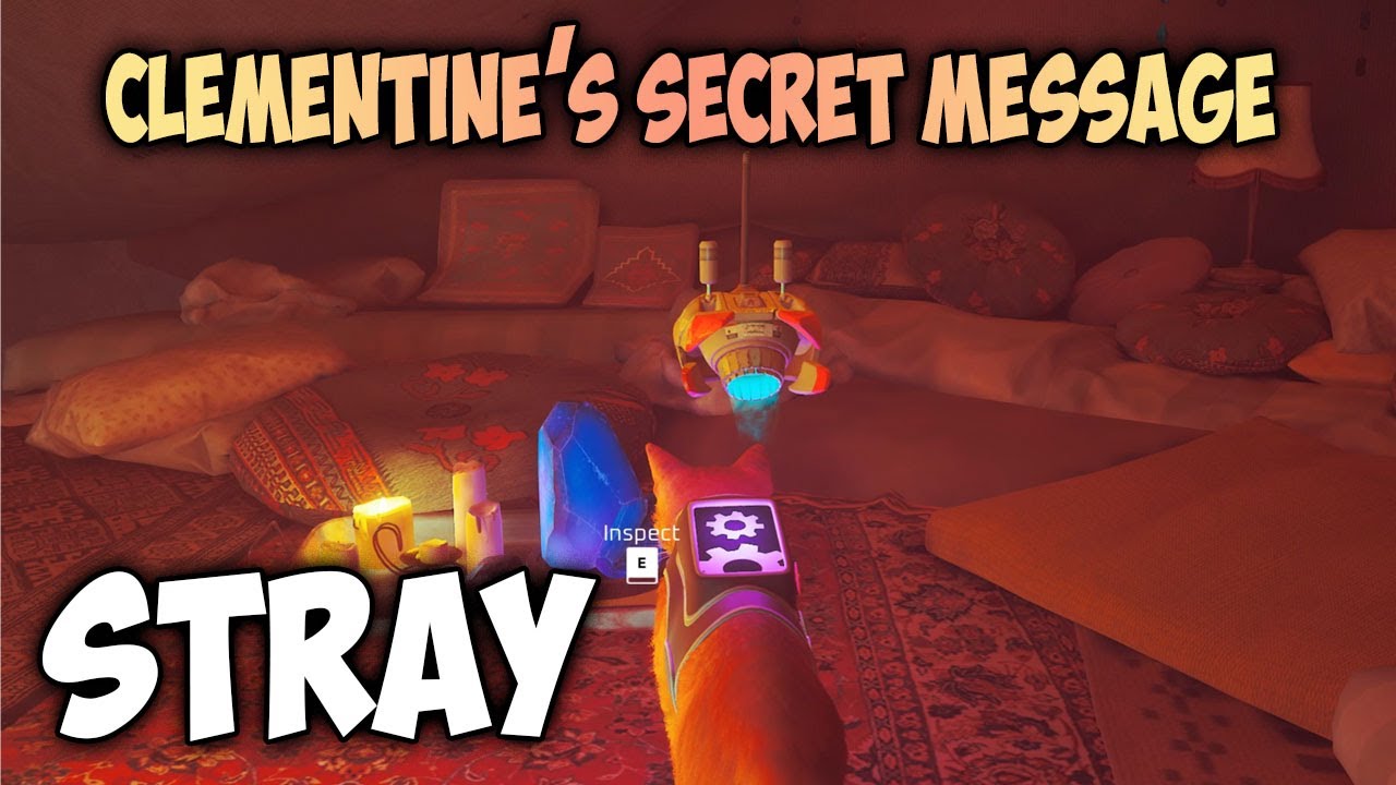 STRAY - How to find Clementine's secret message - YouTube