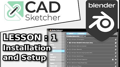 Learning CAD Sketcher in Blender for Beginners - YouTube