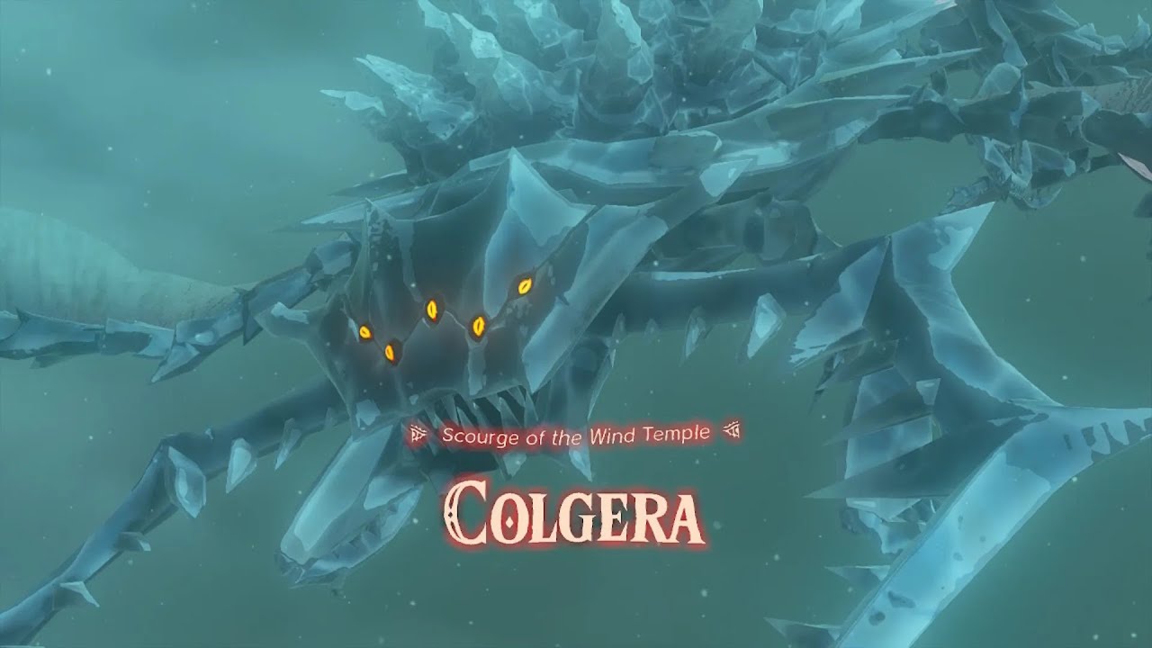 COLGERA BOSS FIGHT - The Legend of Zelda: Tears of the Kingdom - YouTube