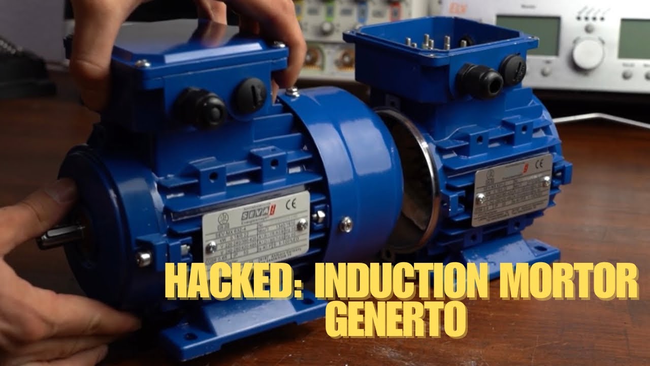 Hacked: Tuning Old Motor to High Powered Generator for Home Use - YouTube