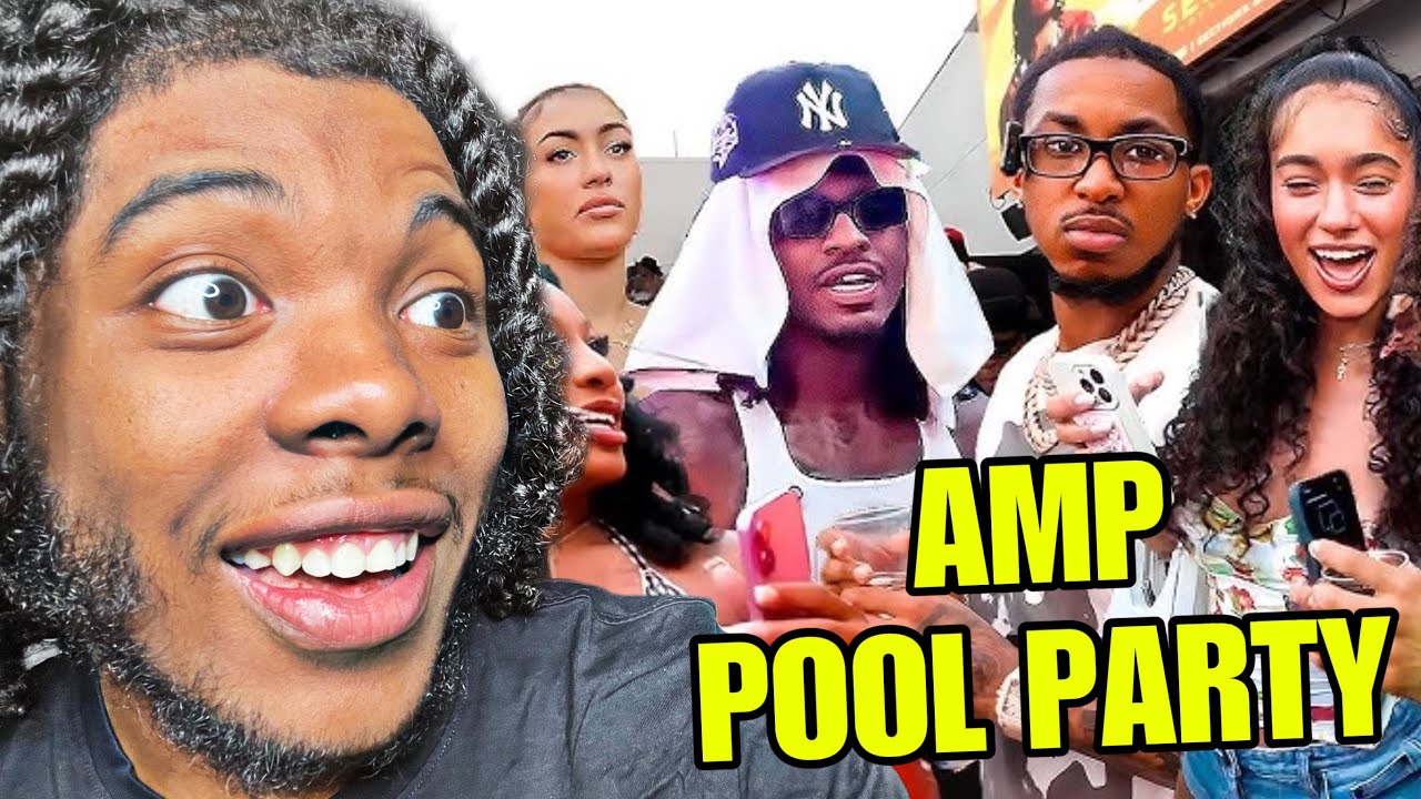 DUKE DENNIS & KAI CENAT Threw a Pool Party at the AMP House 2025 - YouTube