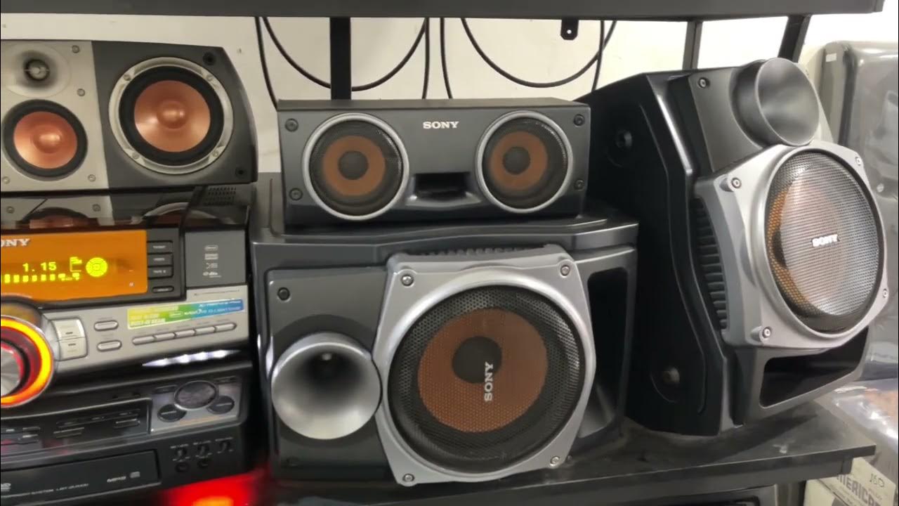 SONY LBT ZUX10D 🔊12.300 PMPO🔊Play CD - YouTube