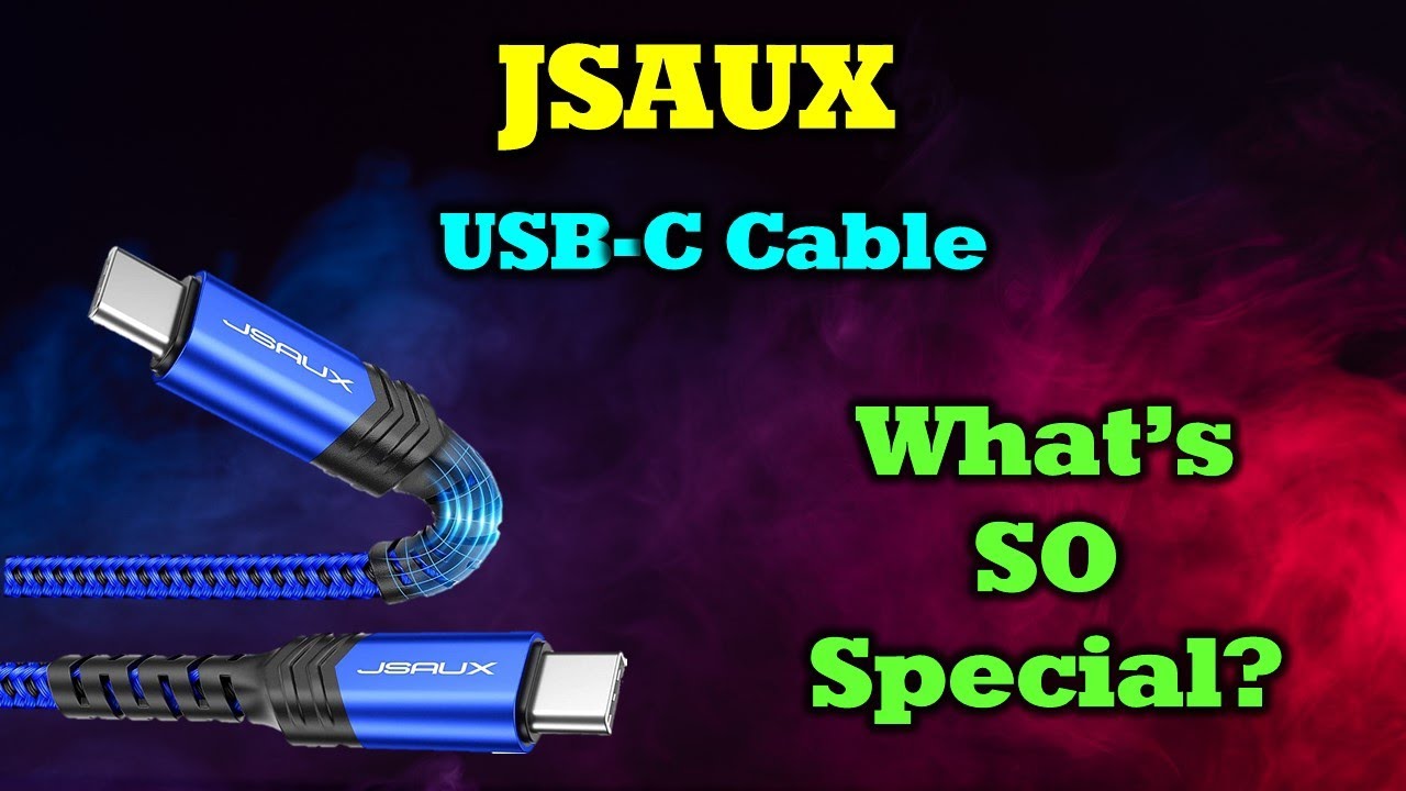 JSAUX USB-C Heavy Duty Cable Review - YouTube