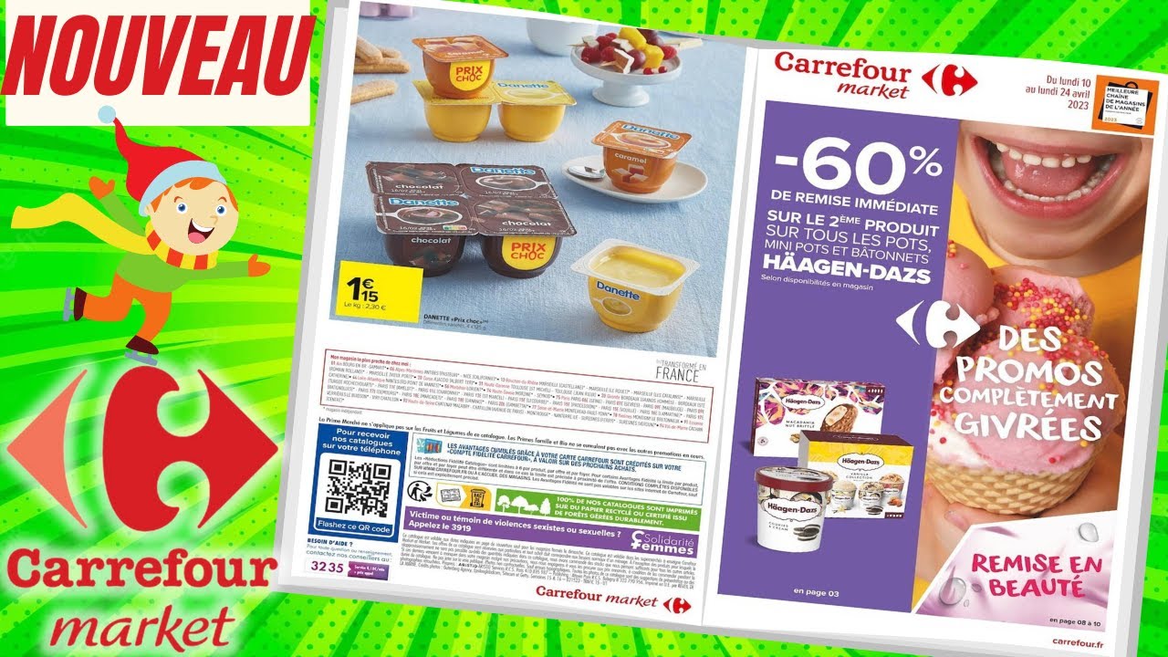 📢 catalogue CARREFOUR MARKET du 10 au 24 avril 2023 💝 DES PROMOS ...