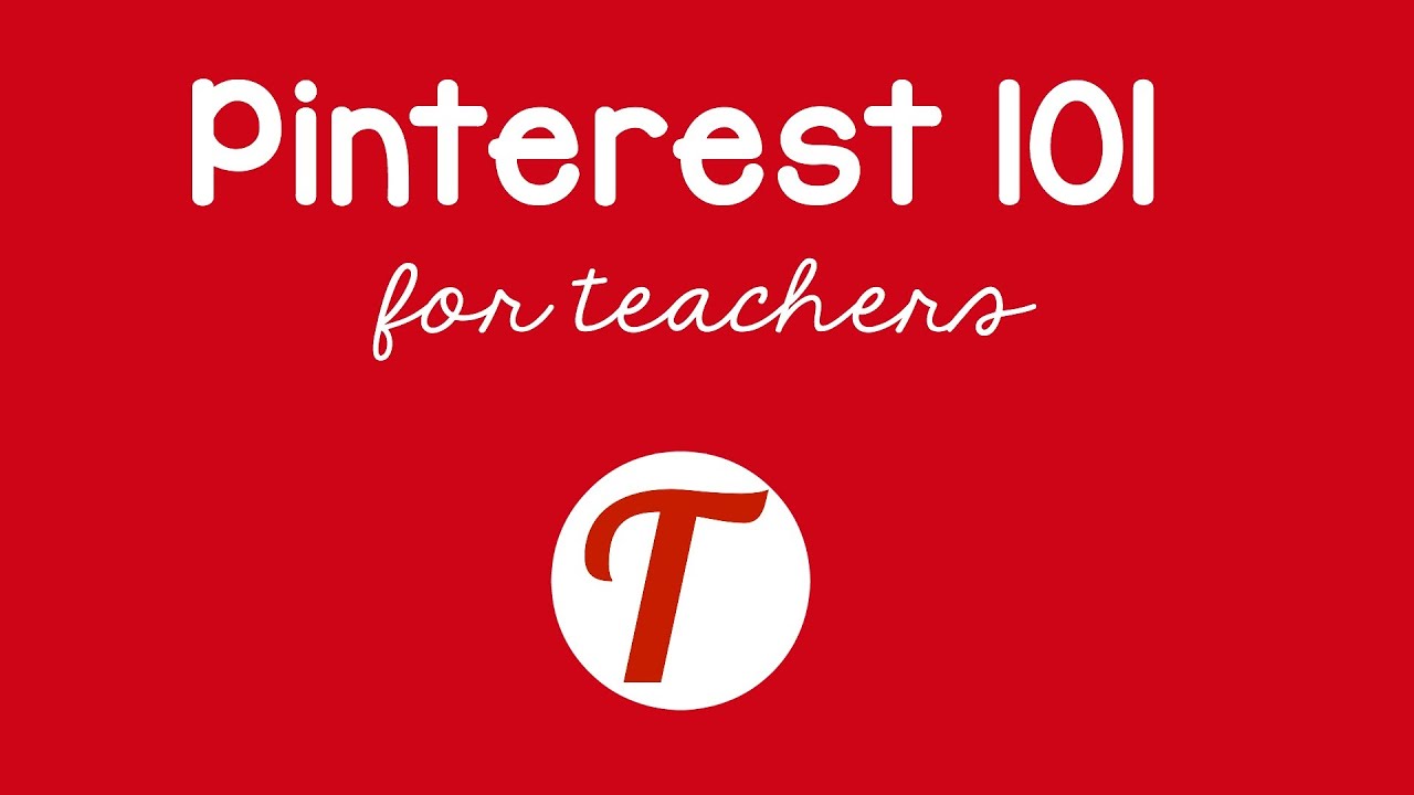 Pinterest 101 for Teachers - YouTube