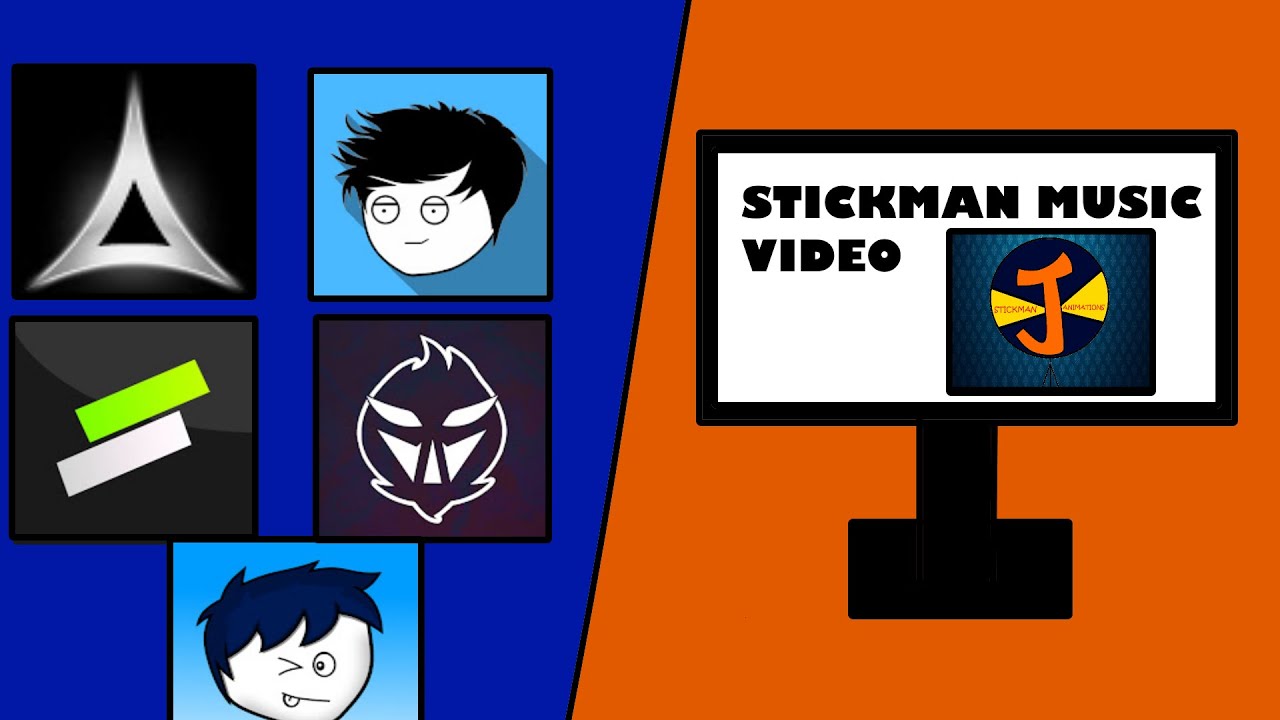 STICKMAN MUSIC VIDEO | STARRING #AXZYTE #LeoKun #SaproGaming #Wasif # ...