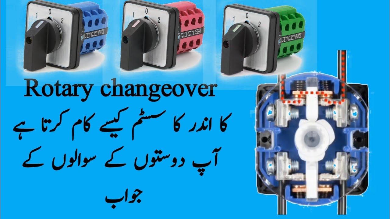 Inside the Rotary Changeover Switch – How It Works | Aziz Workshop ...
