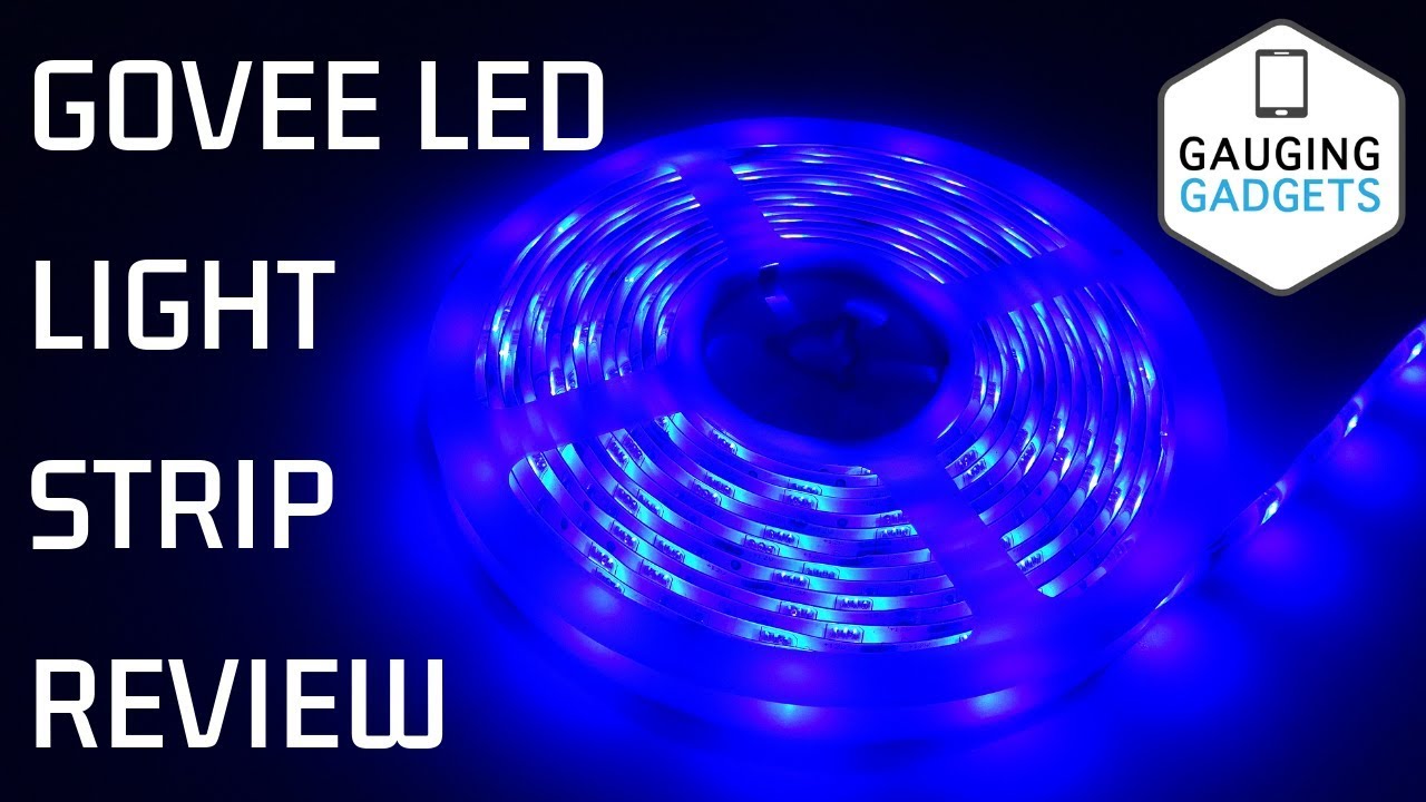 Best Smart LED Strip - Minger Govee WiFi LED Strip Light Review - RGB ...