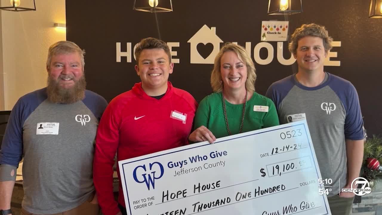 Hope House Colorado receives $19,000 donation thanks to Jefferson ...
