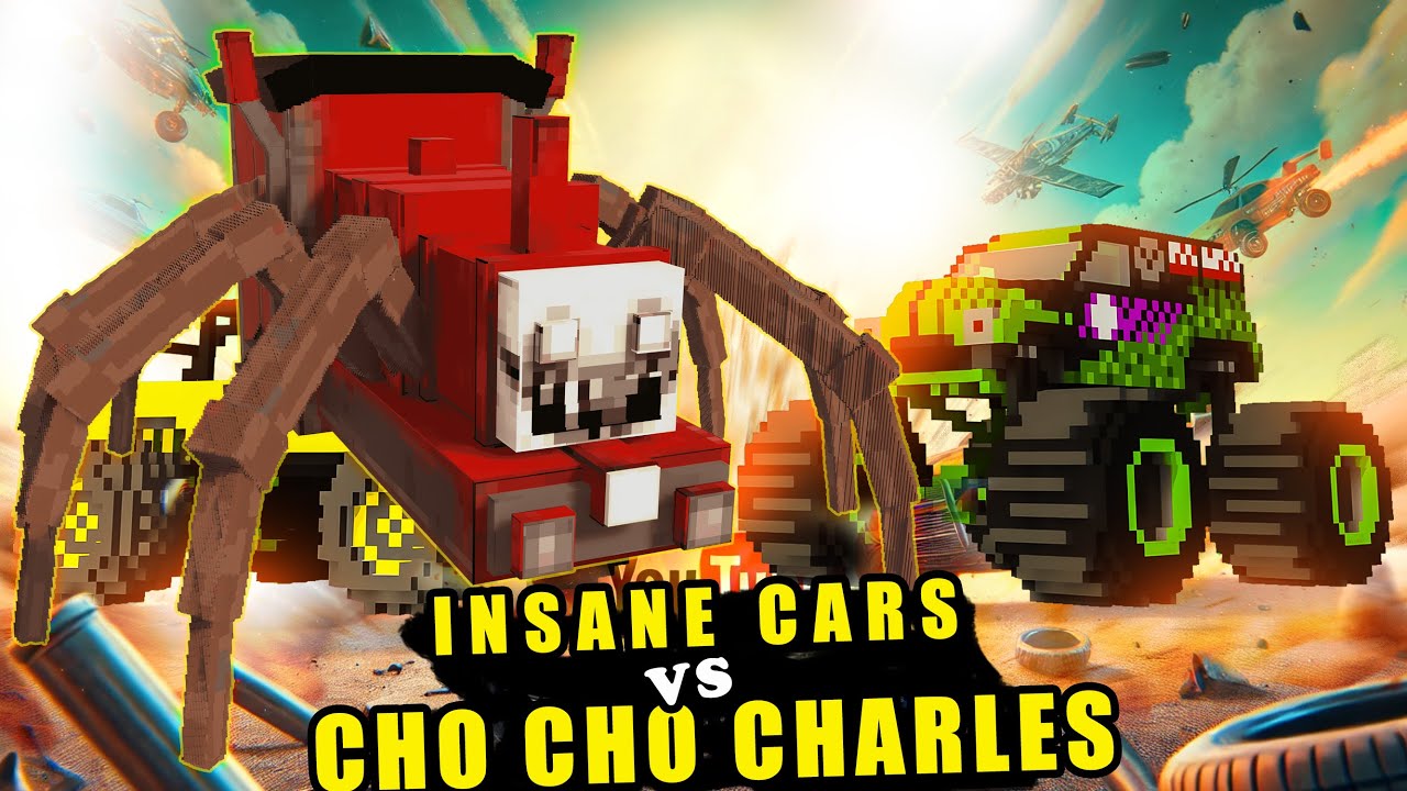 Insane Cars VS Giant Cho Cho Charles | Teardown - YouTube