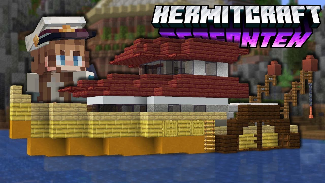 Makin' a Lil Boat | Hermitcraft 10 Stream - YouTube