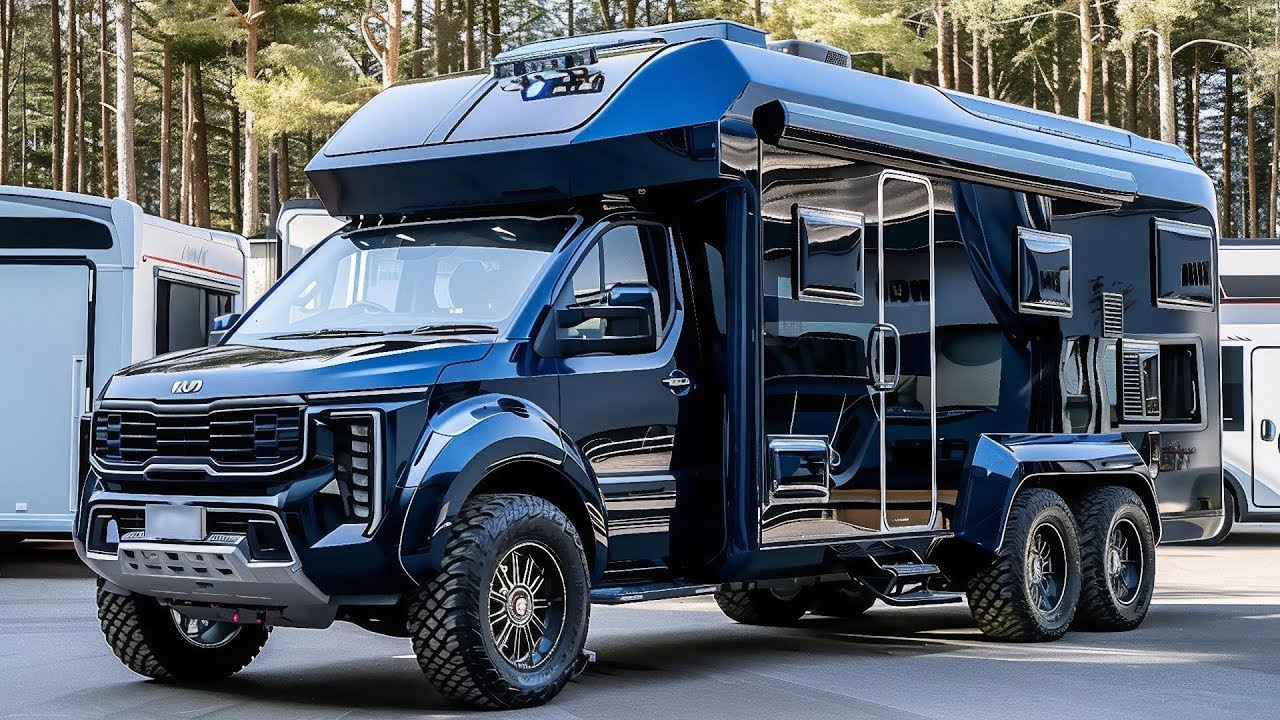 2026 Kia RV Motorhome Camper | Futuristic Design Meets Affordable ...