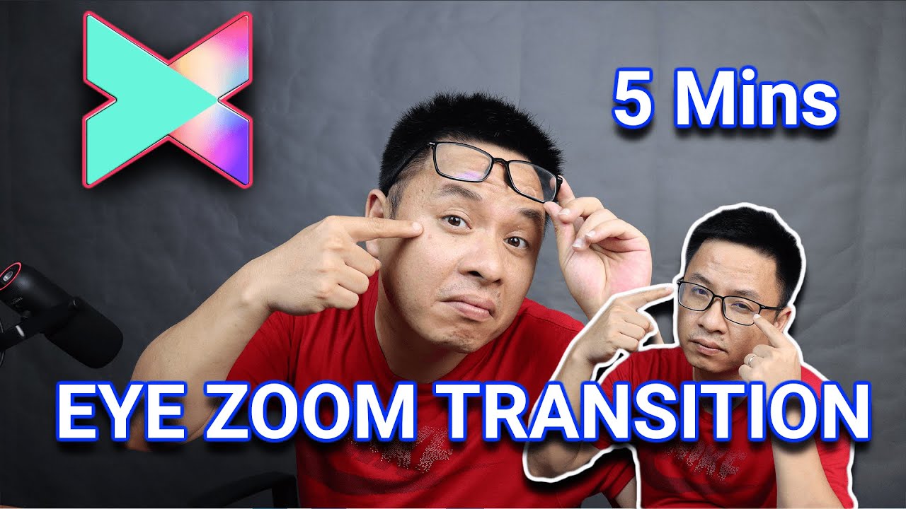 How to Create Eye Zoom Transition Effect in Filmora X in 5 Minutes ...