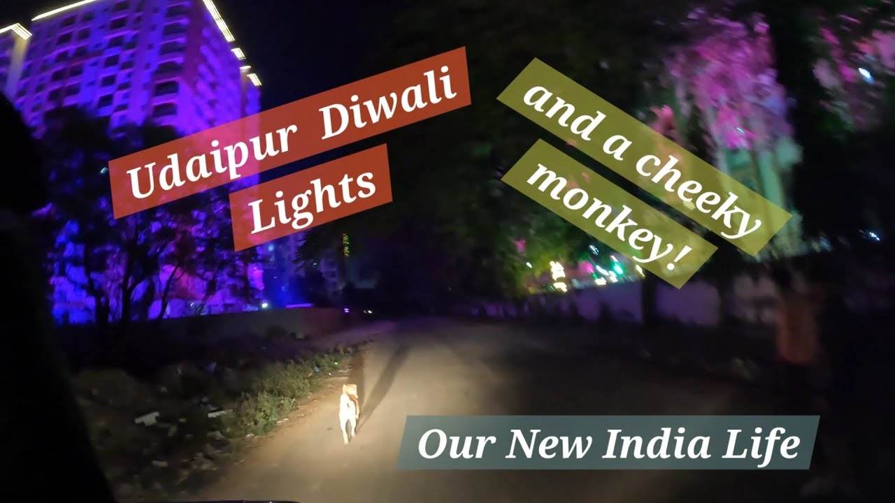What a magical time Diwali is! Udaipur Lights Up!! - YouTube