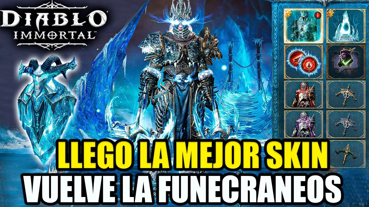 Llegó la MEJOR skin y la Mejor GEMA en Diablo Immortal 💥 - YouTube