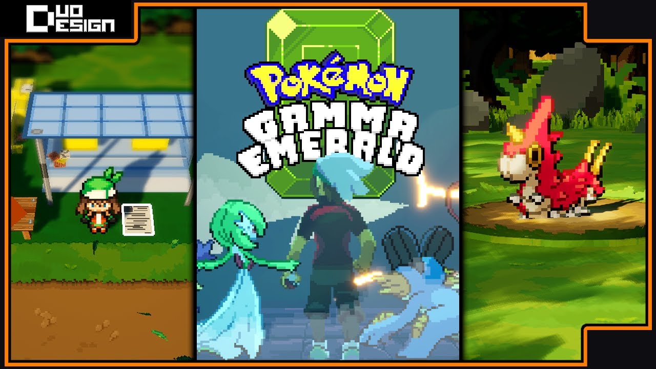 A STUNNING New Pokemon Game! Gamma Emerald - YouTube