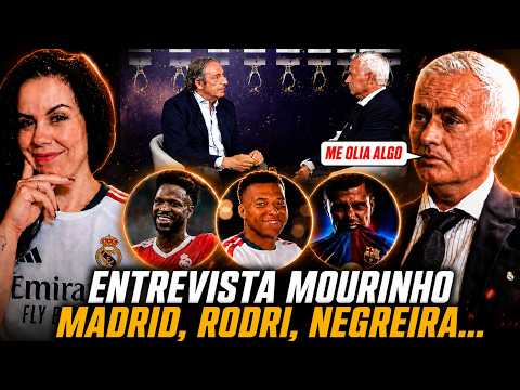 🚨ENTREVISTA MOURINHO: RETRATA a RODRI - RECUERDA a NEGREIRA: \