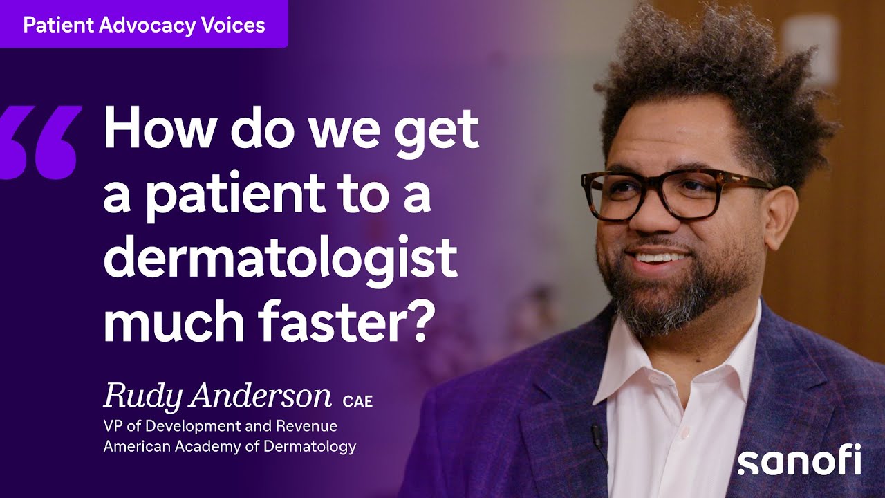 Dermatology Advocacy in Action with Rudy Anderson | Patient Advocacy ...