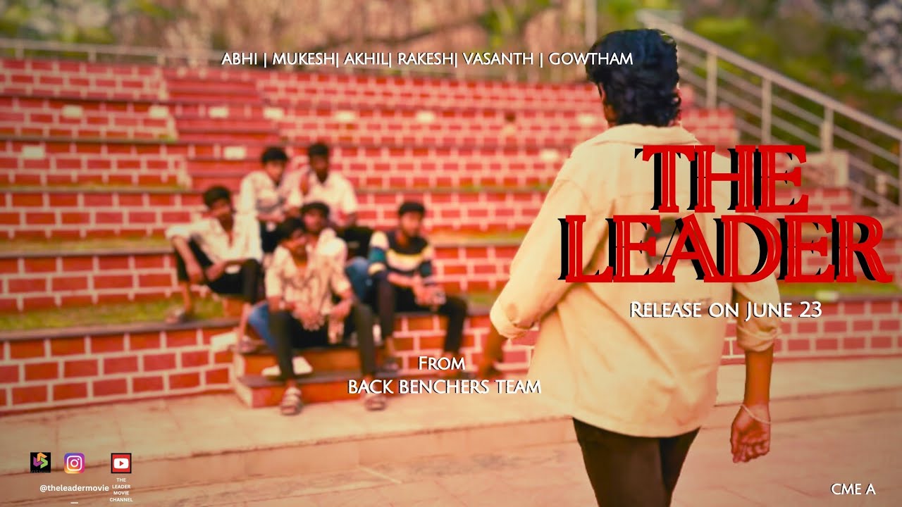 🎬 THE LEADER | Telugu Short Film 2025 | Arjun vs Raghu | College Drama ...