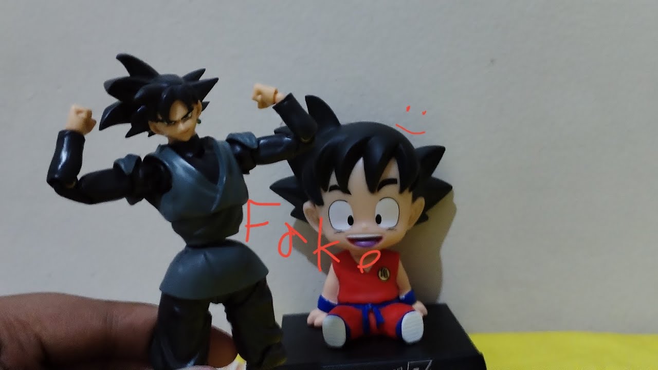 sh figuarts shf ssr goku black bootleg - YouTube