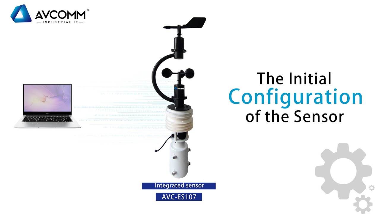 How to Configure an industrial sensor using serial port - YouTube