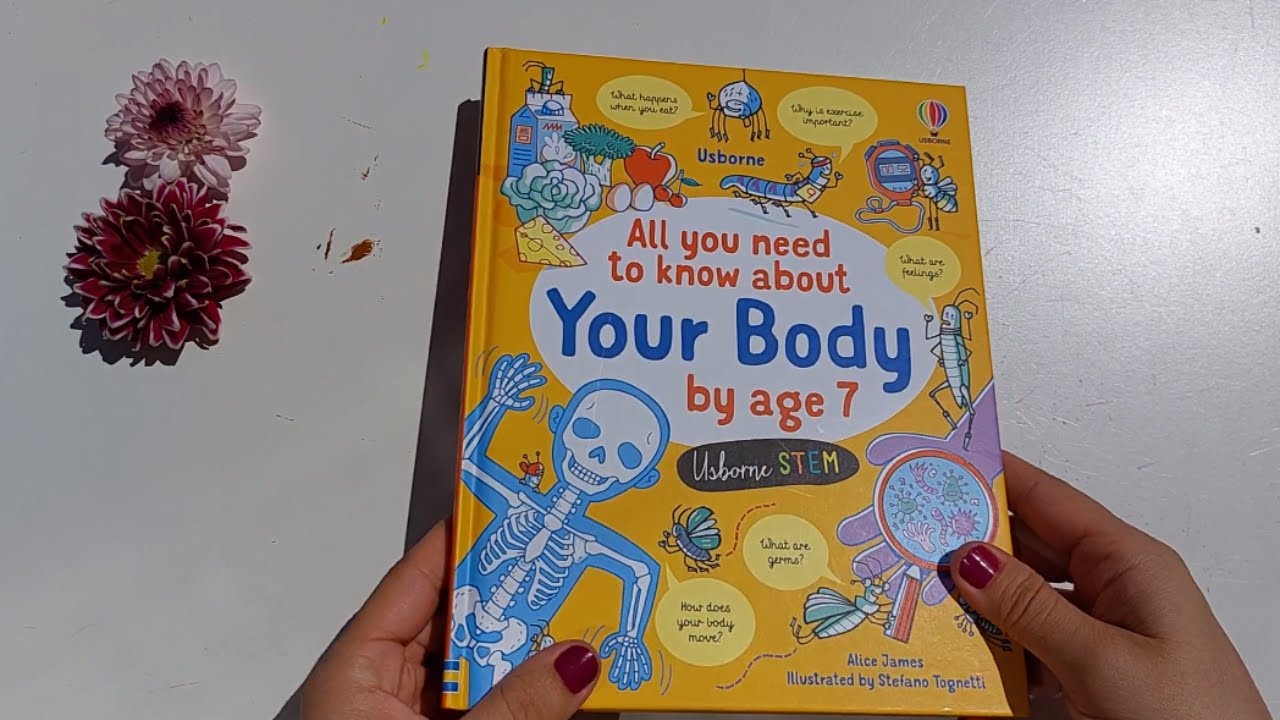 All You Need To Know About Your Body By Age 7 - Usborne Books - YouTube