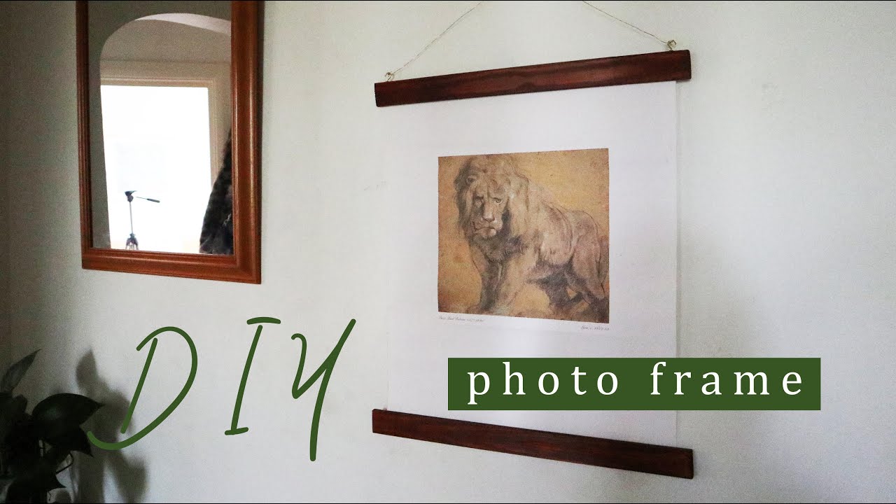 DIY Super Simple Photo Frame | Ikea Hack - YouTube