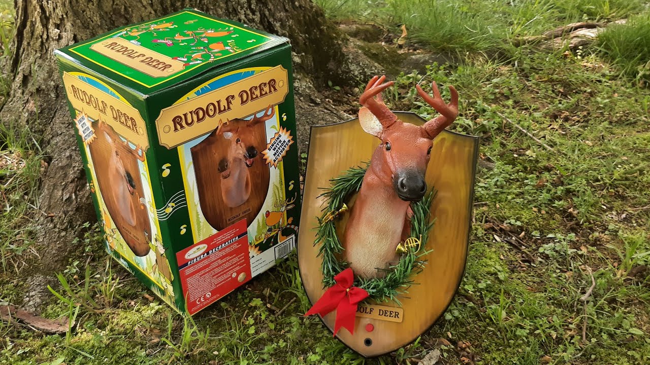 Rudolf Deer the Christmas singing sensation - YouTube