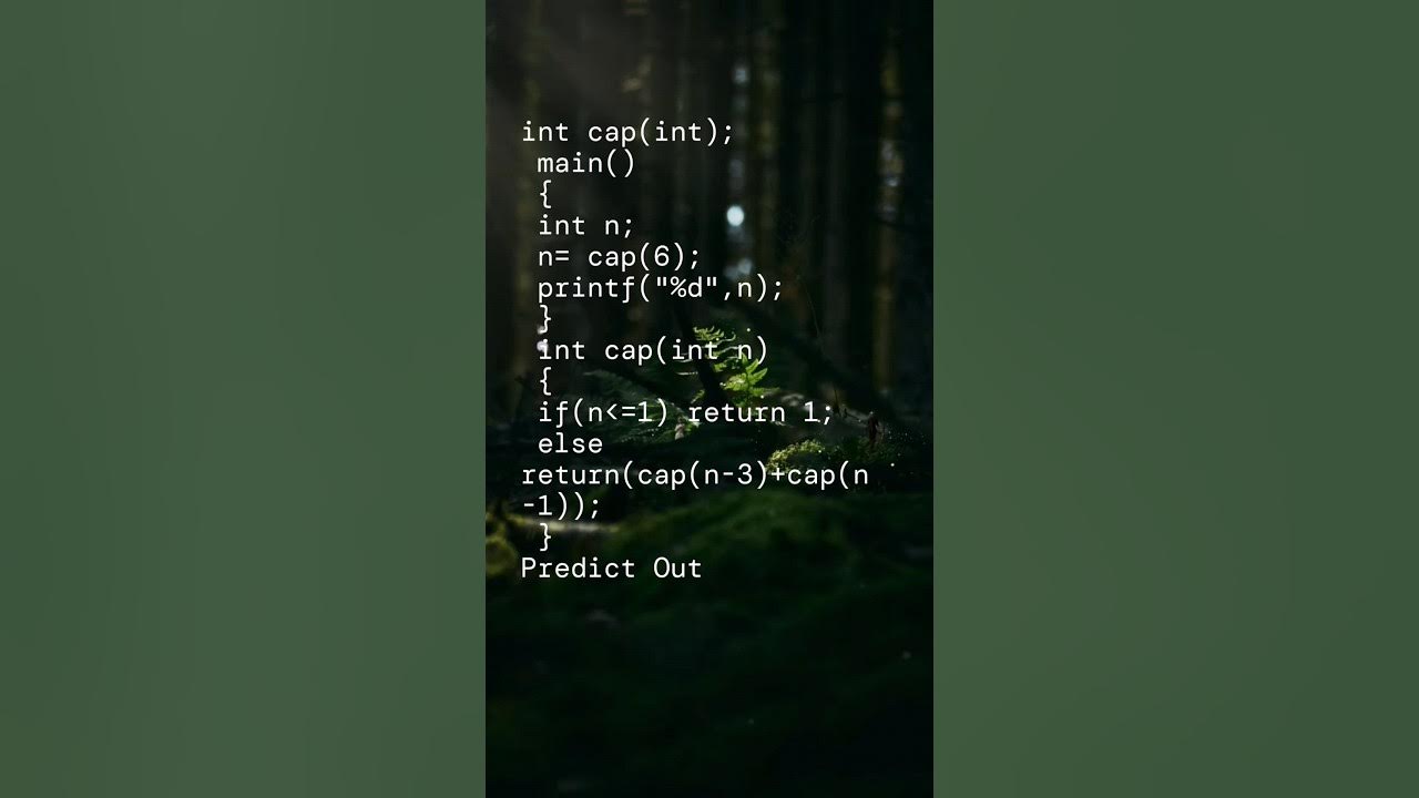 Predict Output Code Program Practice Logic Maths Cprogramming Clanguage