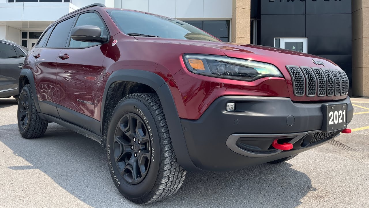 2021 Jeep Cherokee Trailhawk Elite 4x4 w/ Technology Group in Velvet ...
