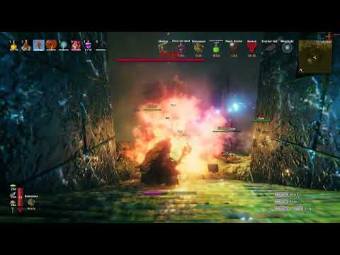 Valheim Queen boss fight with 3! - YouTube