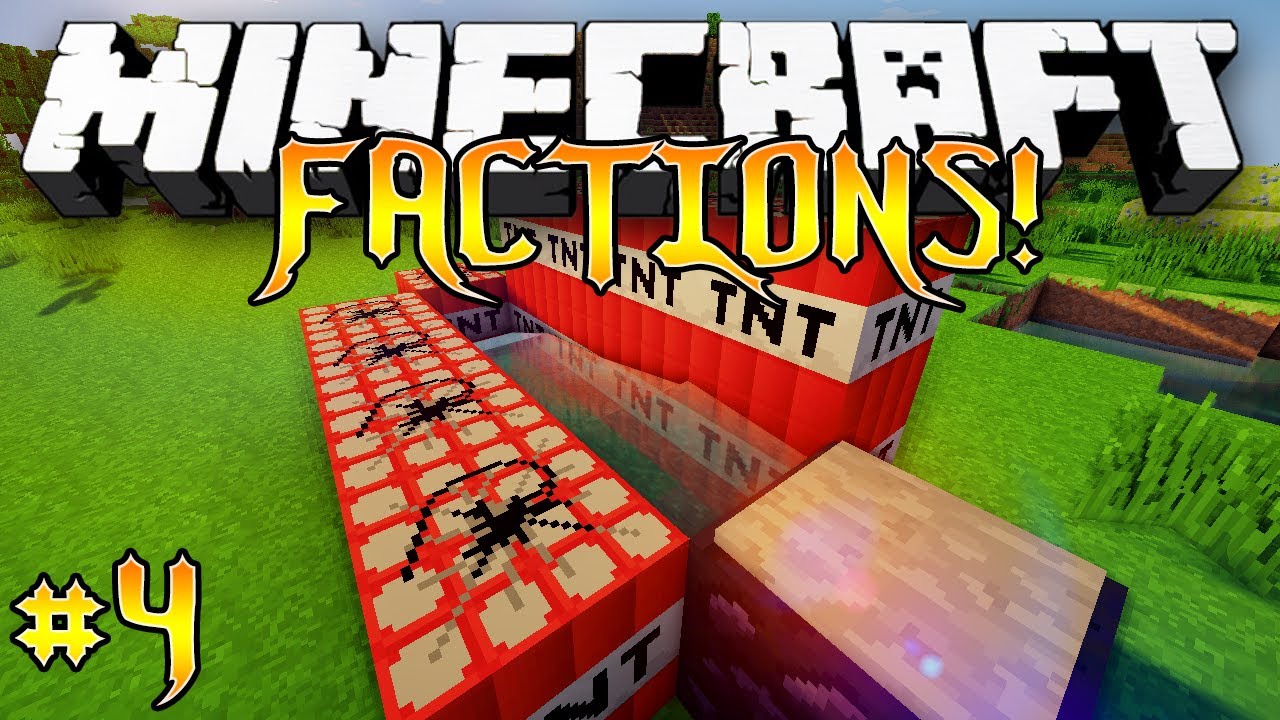 "TNT CANNON!" - Factions Modded (MINECRAFT MODDED FACTIONS) - #4 - YouTube