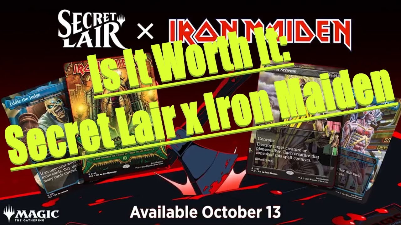 Is It Worth It Secret Lair X Iron Maiden? - YouTube
