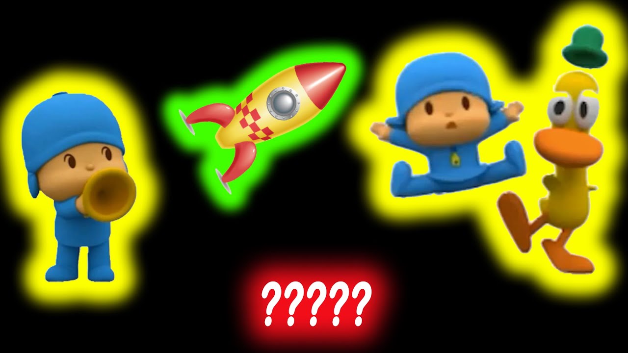 Pocoyo and Pato Sound variations in 48 seconds - YouTube
