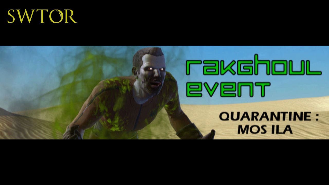 SWTOR - Rakghoul Resurgence Event / Quarantine: House Thul (Alderaan ...
