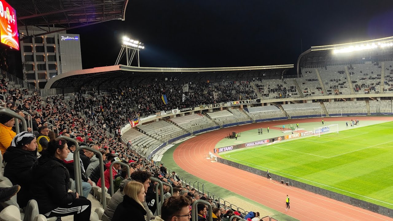 U CLUJ - FC Hermannstadt 🇷🇴 Cluj Arena Cupa României Șepcile Roșii ...