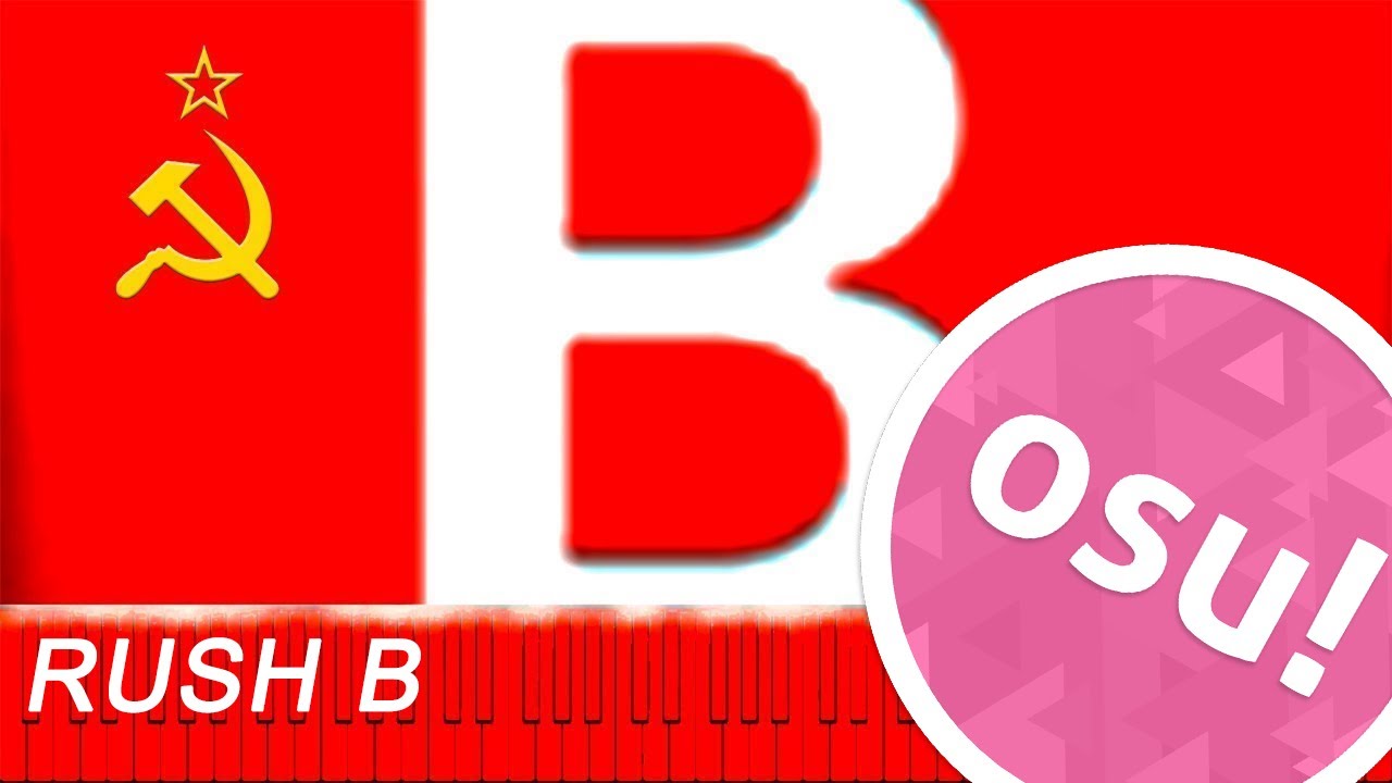 RUSH B MY FIRST PASS ON B RANK +HANDCAM (osu! liveplay) - YouTube