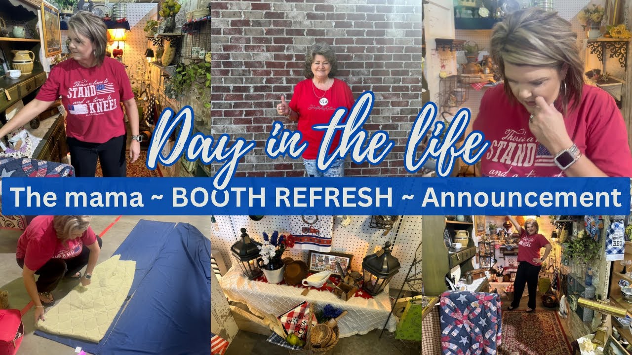 BOOTH REFRESH ~Transitioning into Summer + AN EXCITING ANNOUNCEMENT! # ...