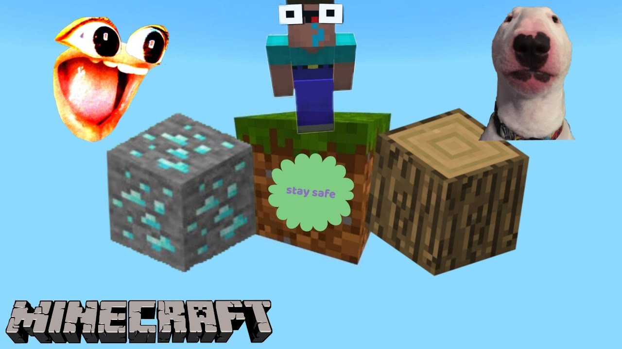 Minecraft - One Block Remake - Animals Everywhere!!!!!! - YouTube