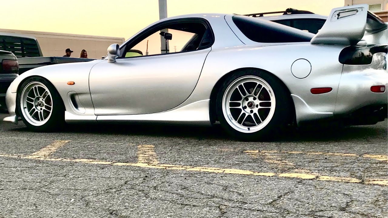 Jetta 2 Steps, FD RX7, Supras and more at Cars and Coffee! - YouTube