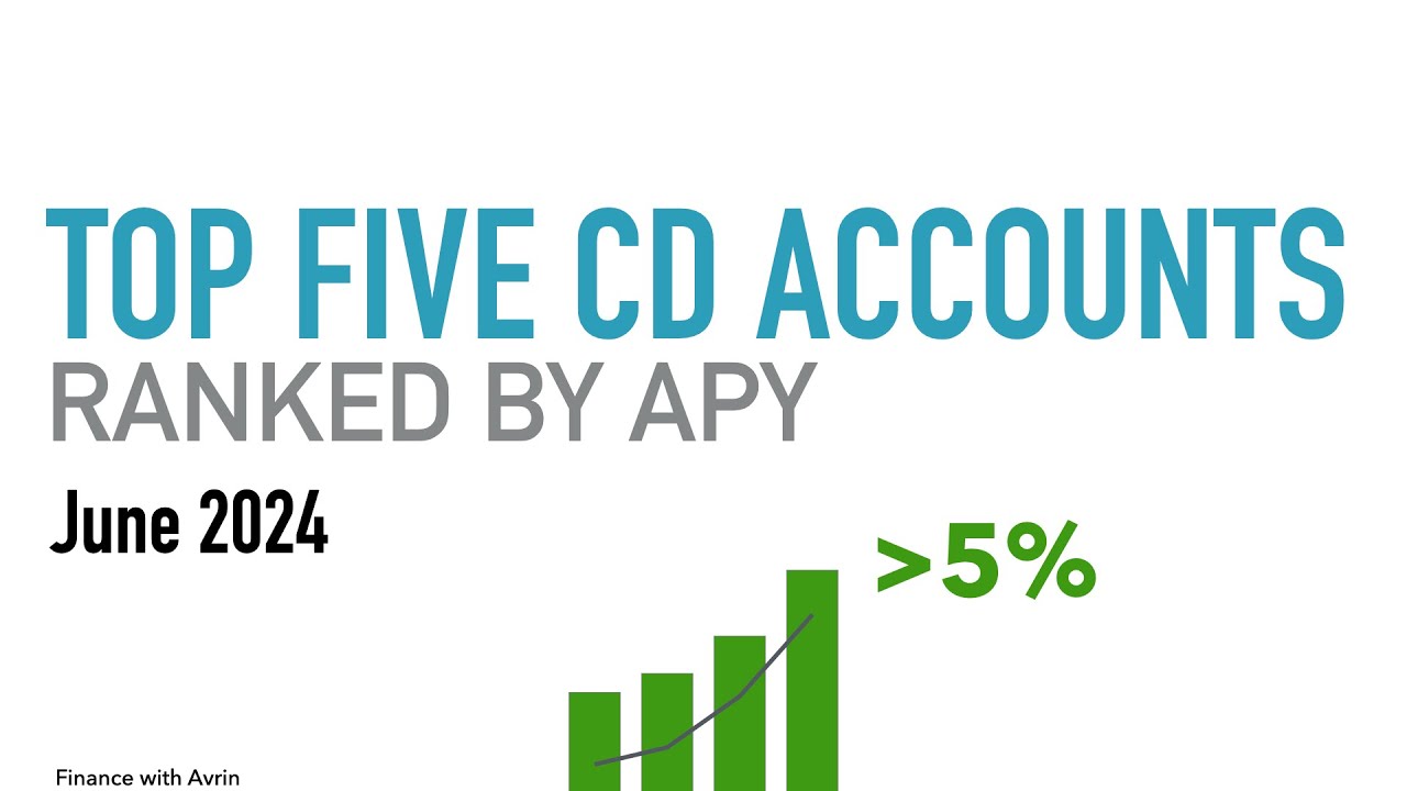 Top 5 CD Accounts Ranked by APY for June 2024 - Maximize Your Savings ...