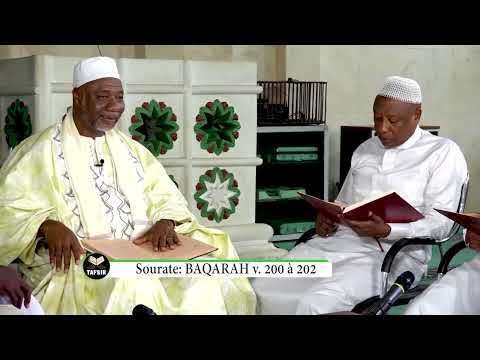Tafsir Aboubacar Konaté Sourate Baqarah V 200 A 202