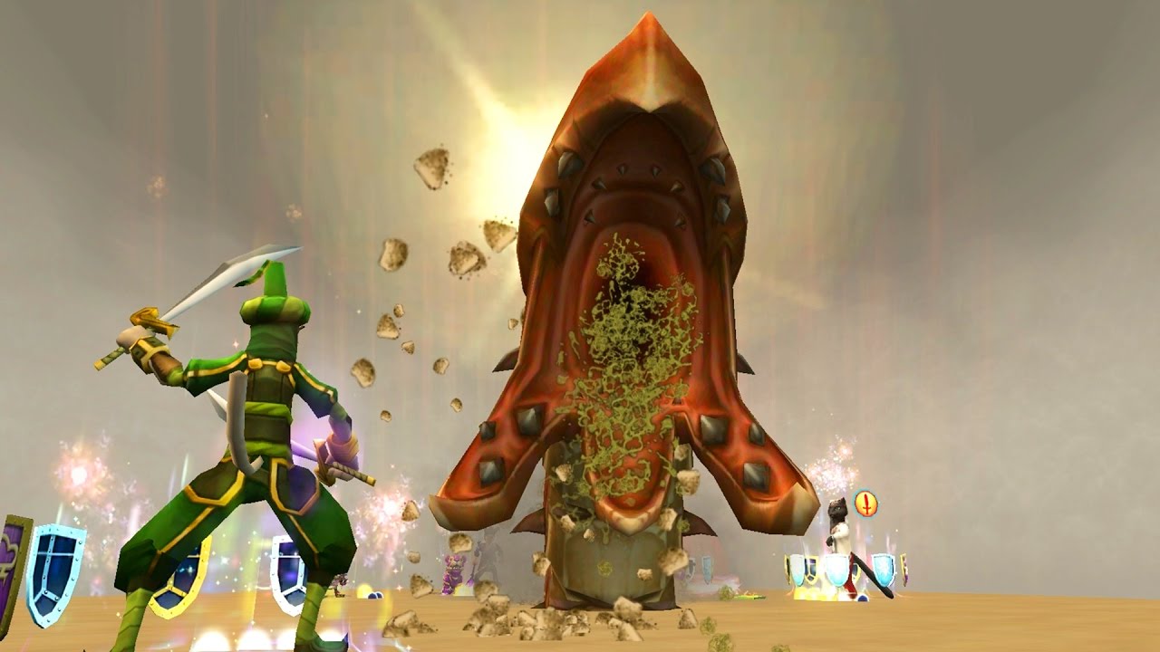 Wizard101: NEW MIRAGE BALANCE SPELL! - Sand Worm - YouTube