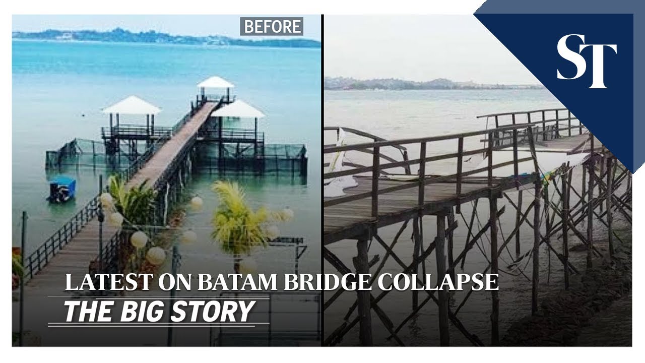 The latest updates on the Batam bridge collapse | THE BIG STORY | The ...