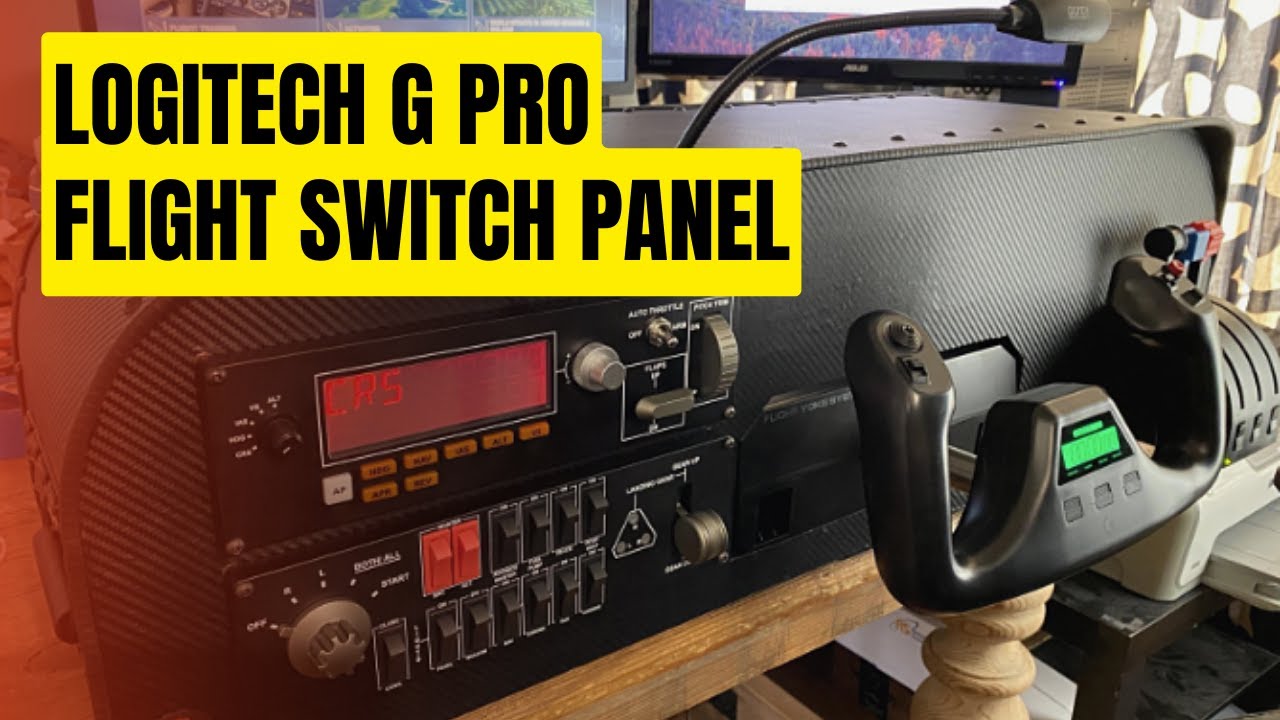 Logitech G Pro Flight Switch Panel - YouTube