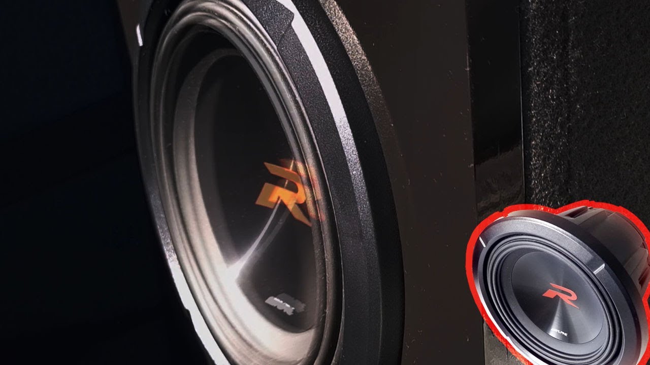 Alpine R2 Type R - Bass from inside the car - part 1 - YouTube