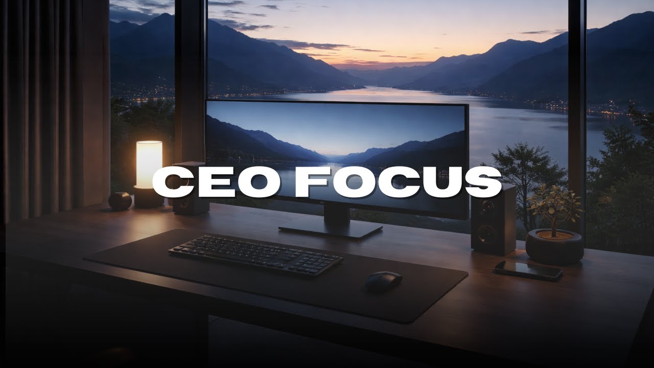 Focus like a CEO┃Zero Distraction Mix for Focus. - YouTube