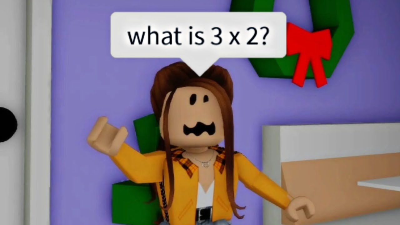 When you don't know basic math (meme) ROBLOX - YouTube